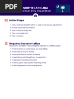 Sample Class C Drivers Written Test 1 | PDF | Traffic | Driving