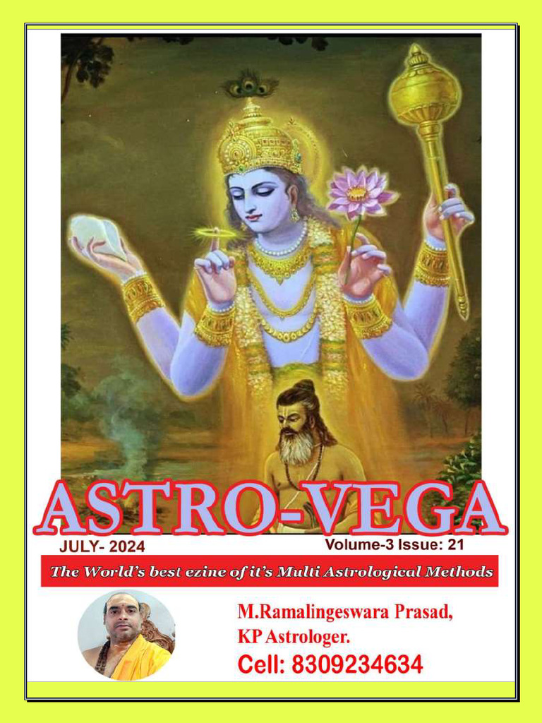 Astrovega July 2024 | PDF | Planets In Astrology | Planets