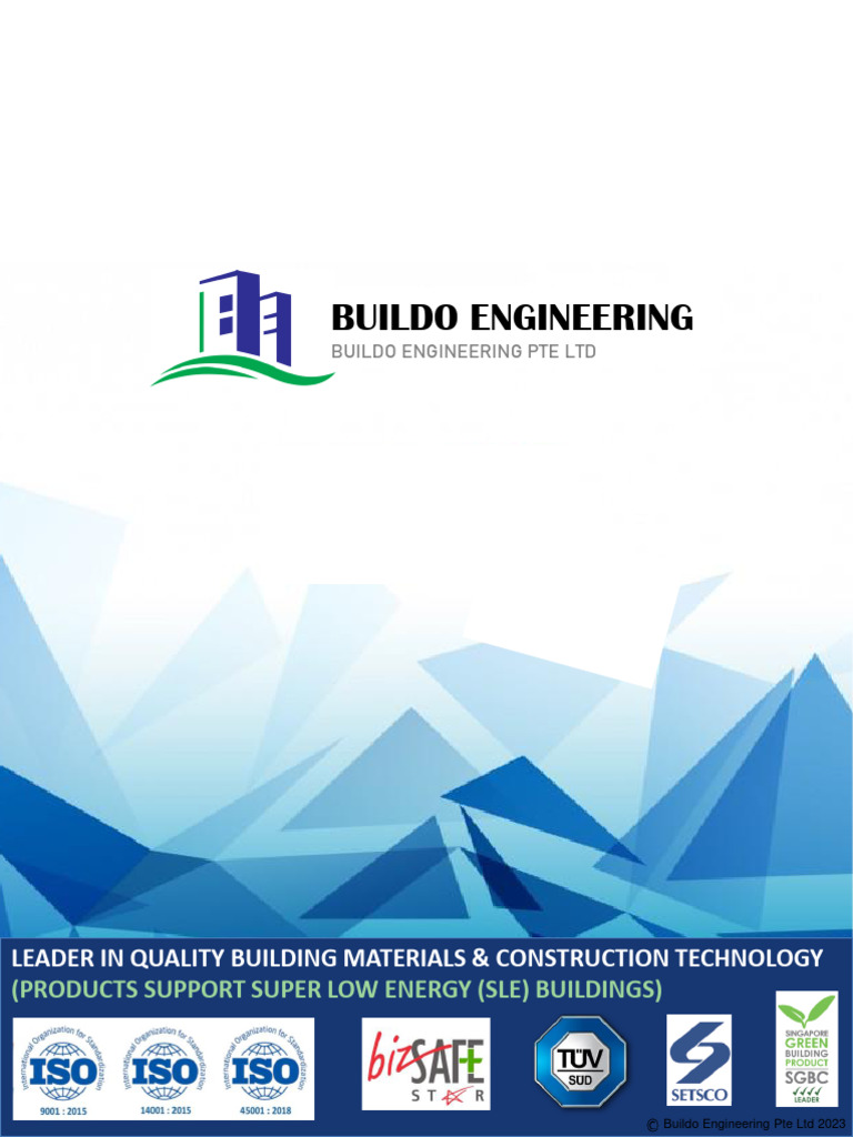 CG1. Buildo Watertight ALC Wall Panel System Catalogue v0623 | PDF ...