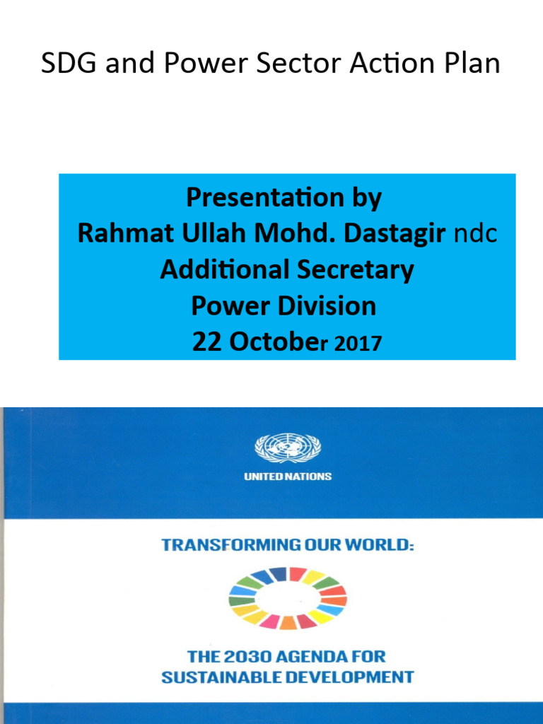 SDG Action Plan-revised | PDF | Millennium Development Goals ...