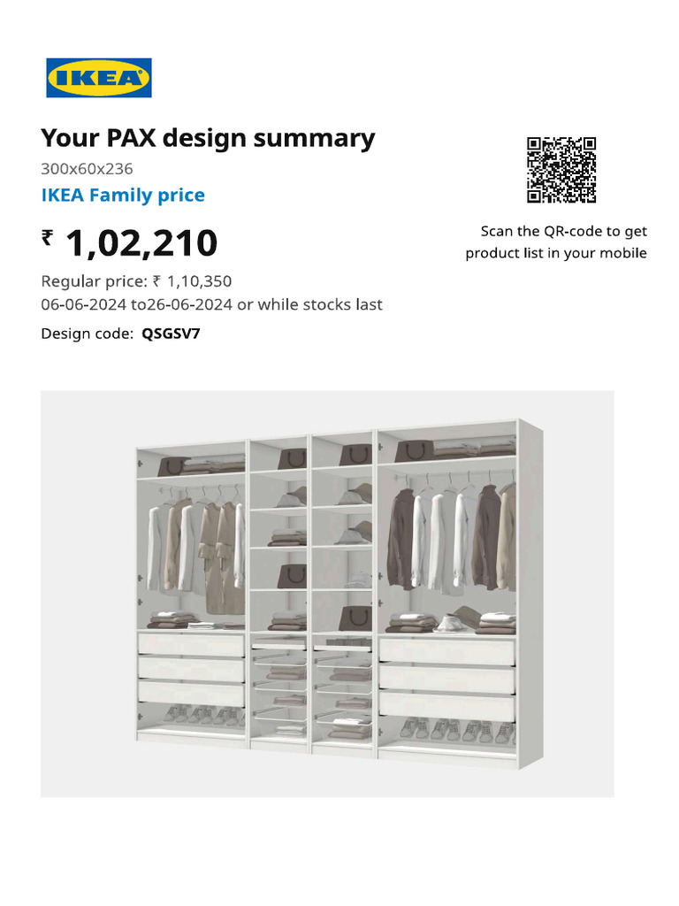 Ikea Product Design - Wardrobe-Double-1 | PDF