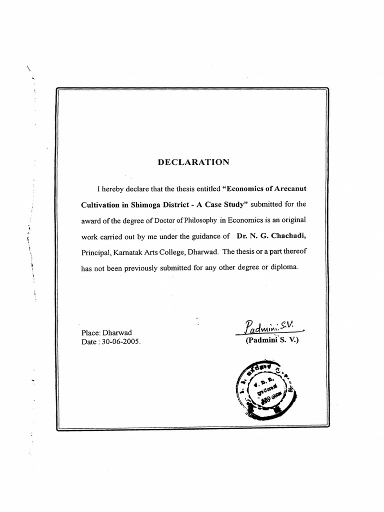 04 Declaration | PDF