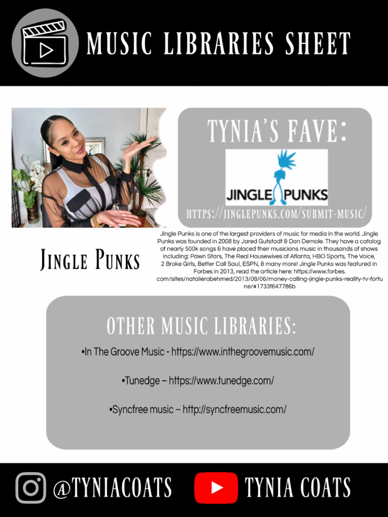 Music Libraries Sheet | PDF