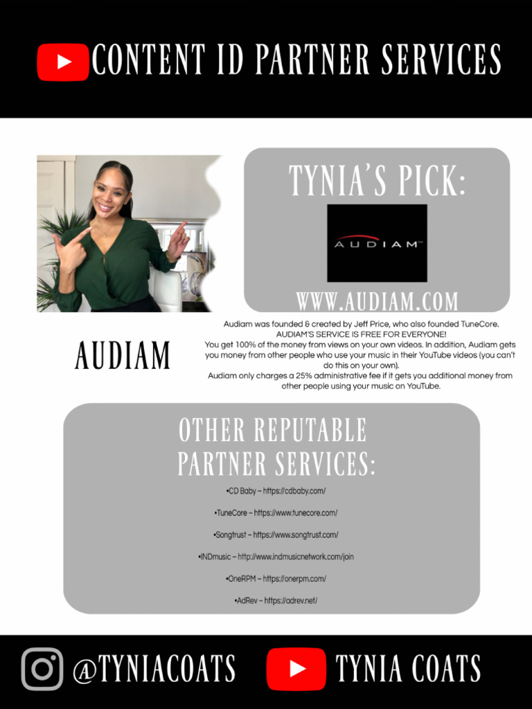 Content Partner Services Sheet | PDF