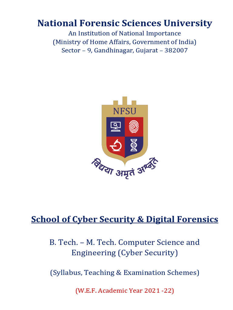 B. Tech. - M. Tech. CSE (CS) Draft Syllabus 17.08.2022 | PDF | Hardware ...