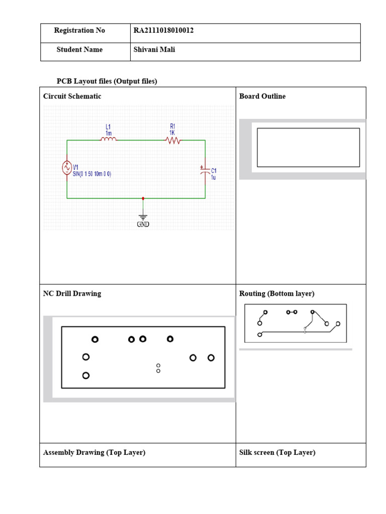 Shivani Mali PCB Layout Overview | PDF