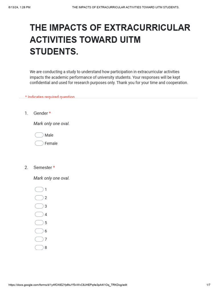 The Role of Extracurricular Activities Among University Students ...