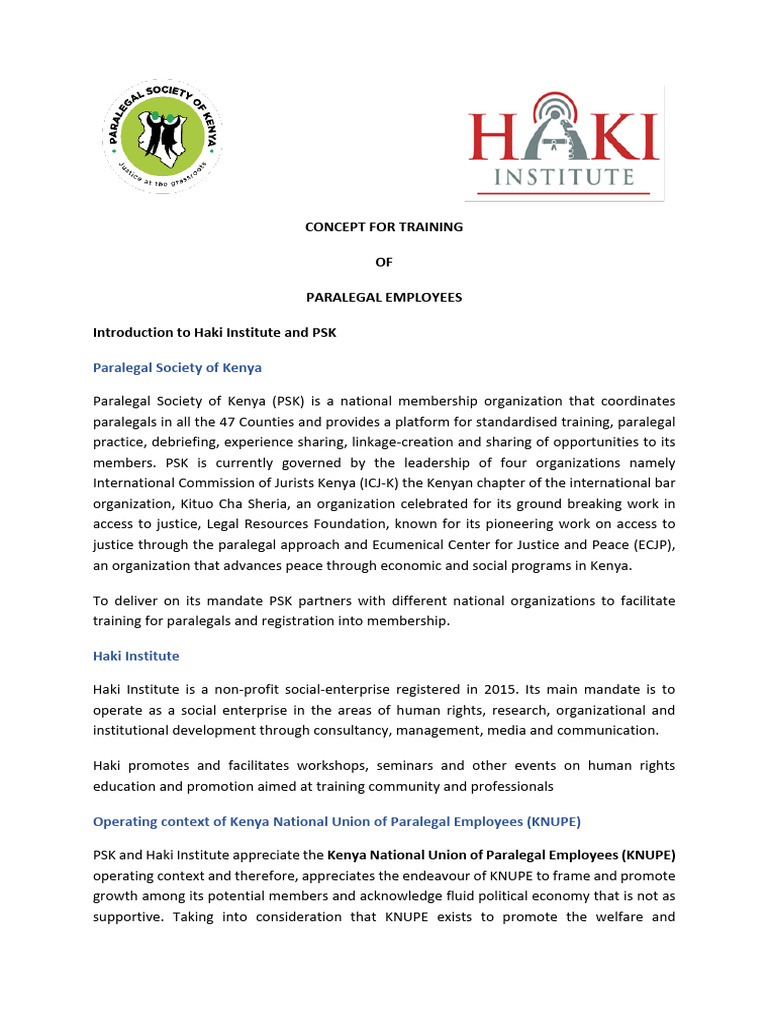 Paralegal Training Program Overview | PDF | Paralegal | Knowledge