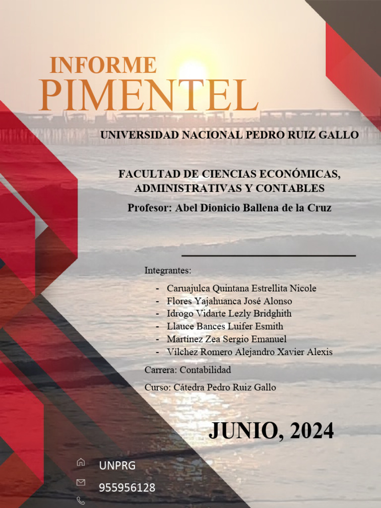 Informe Grupal Avance | PDF