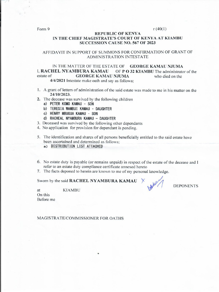 Form 9 | PDF