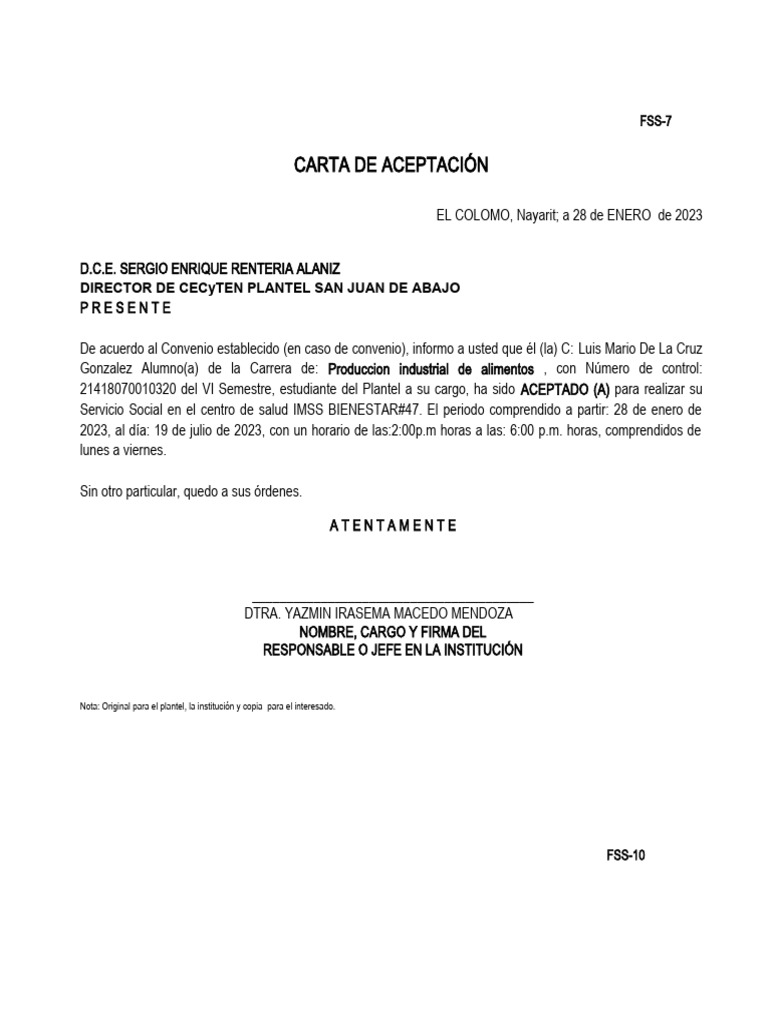 ACEPTACIÓN Y TERMINACION Amigo de Derek | PDF