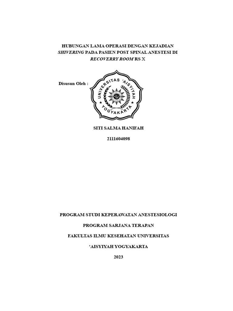 Bismillah Proposal | PDF