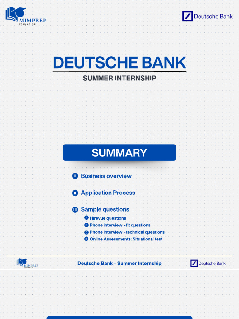 Deutsche Bank Summer Internship 2025 Hyderabad Pakistan Postal Code