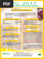 Ficha Técnica do Desinfetante Atomic 70 | PDF | Desinfetante | Química