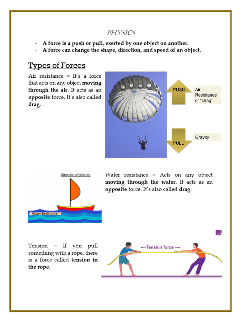 Physics | PDF | Force | Weight