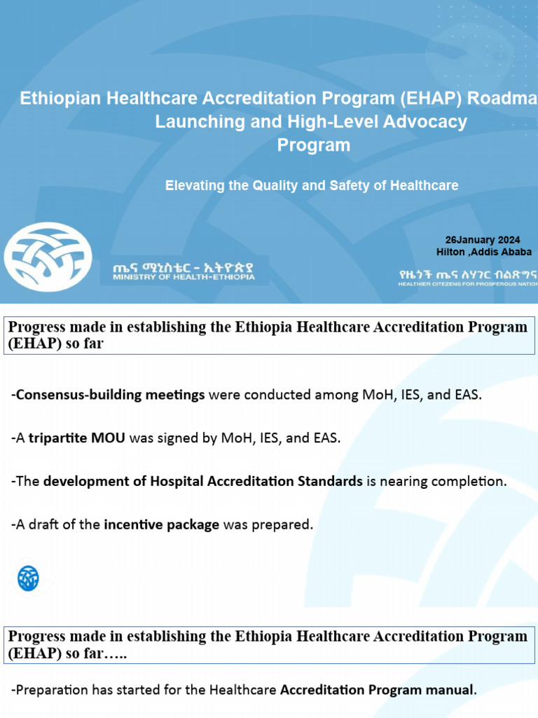 Healthcare Accreditation Roadmap Launch Final2 | PDF | Health Care ...