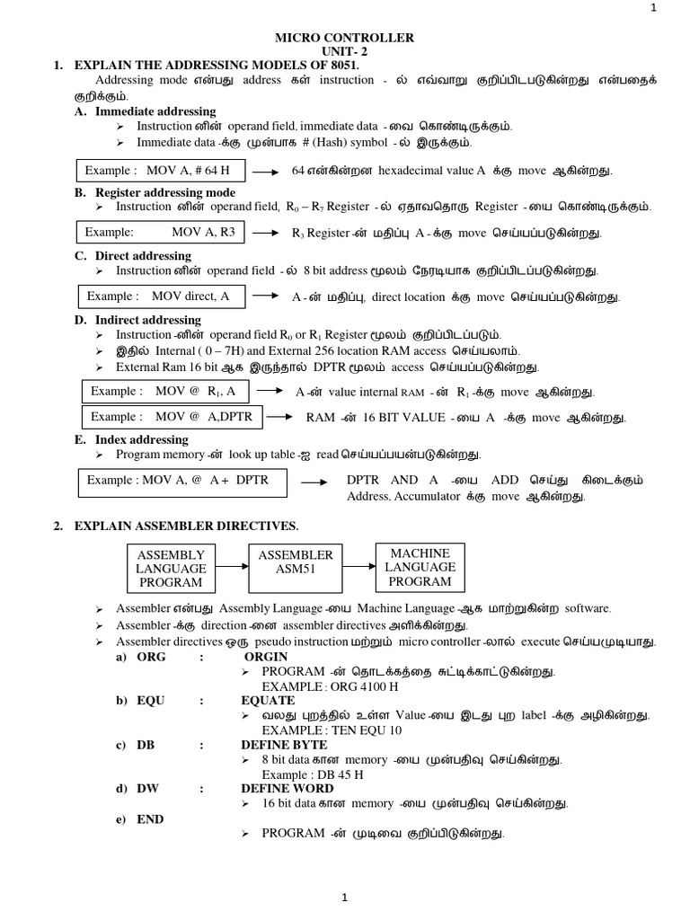 V Sem Microcontroller Pdf