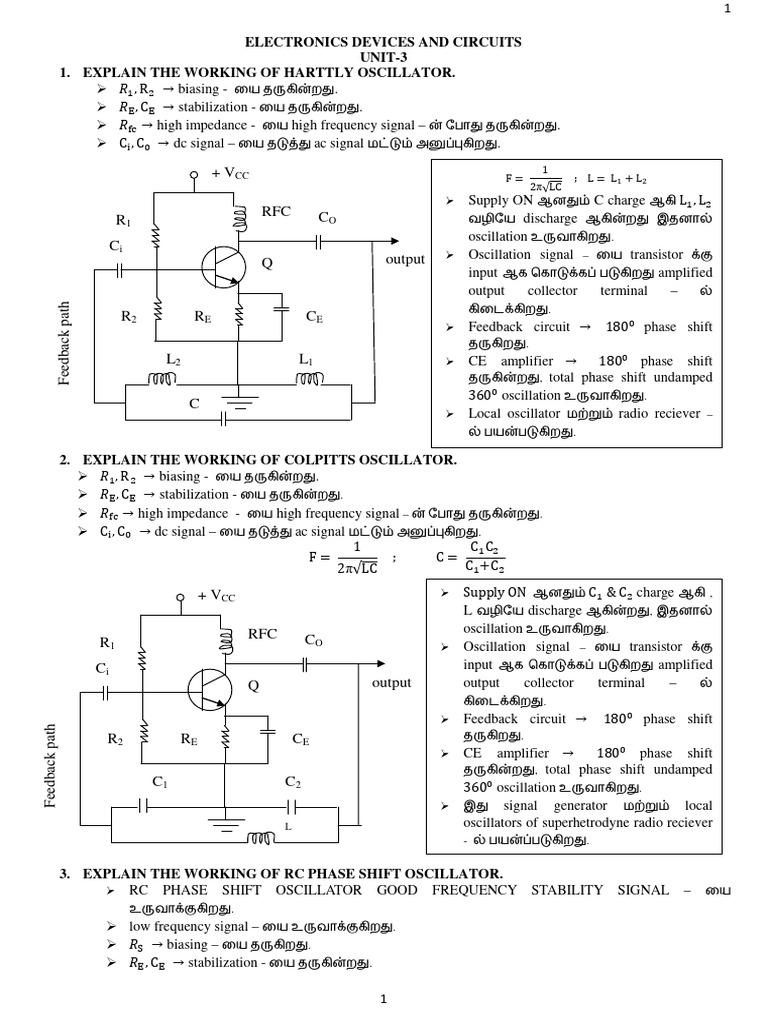 III Sem - ELECTRONICS DEVICES & CIRCUITS | PDF