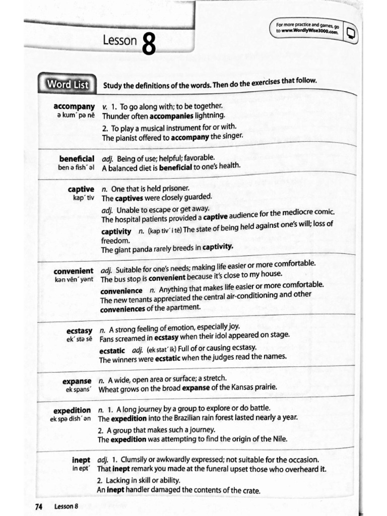 WW 6 Lesson 8 PDF | PDF