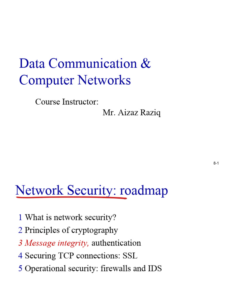 DCCN Lecture 27 SSL | PDF | Transport Layer Security | Transmission Control Protocol