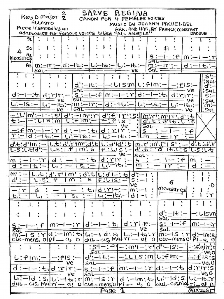 Salve Regina 1 | PDF