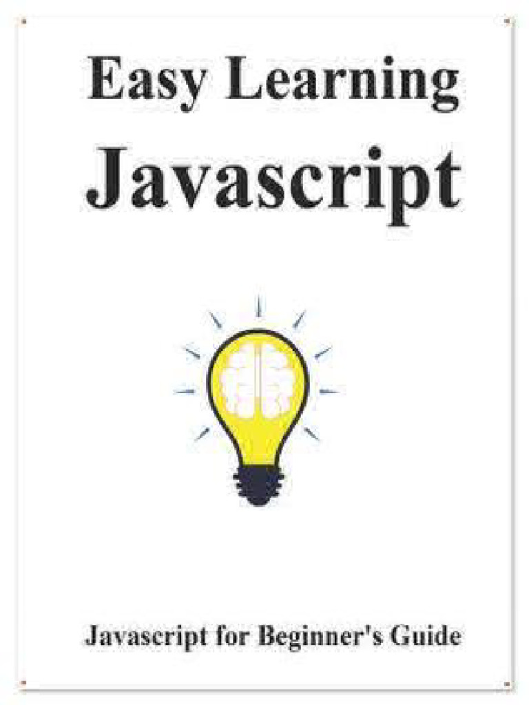 Easy Learning Javascript Javascript For Beginners Guide by Yang Hu | PDF | Document Object Model ...