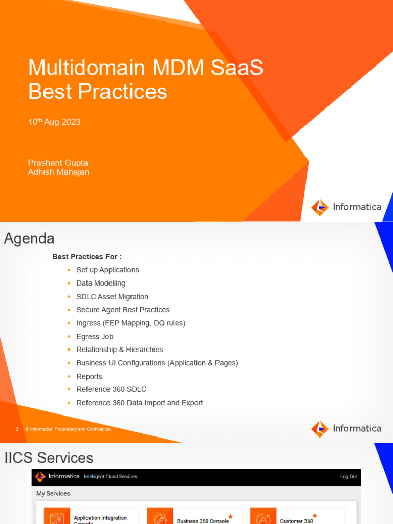 MDM SaaS Implementation Best Practices | PDF | Cloud Computing | Databases