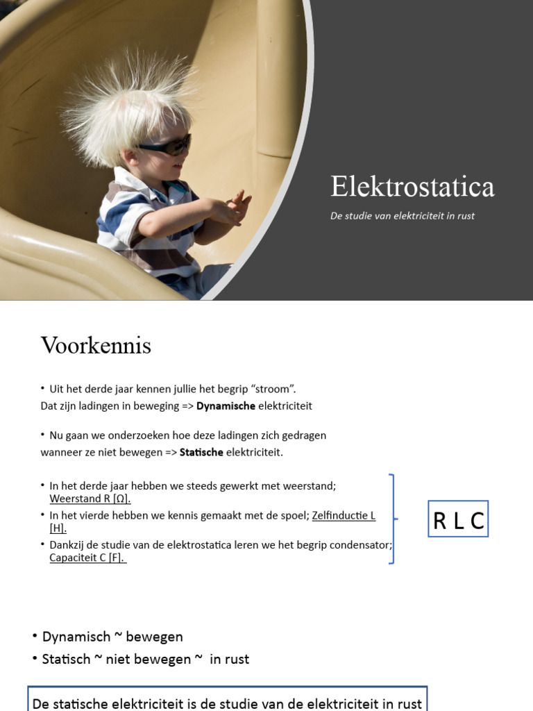 DVdS9 Elektrostatica | PDF