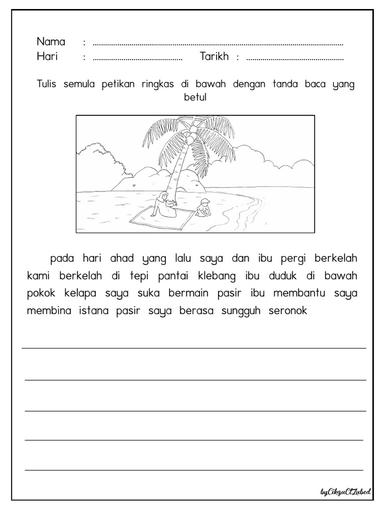 Tanda Betul dalam Penulisan Murid | PDF