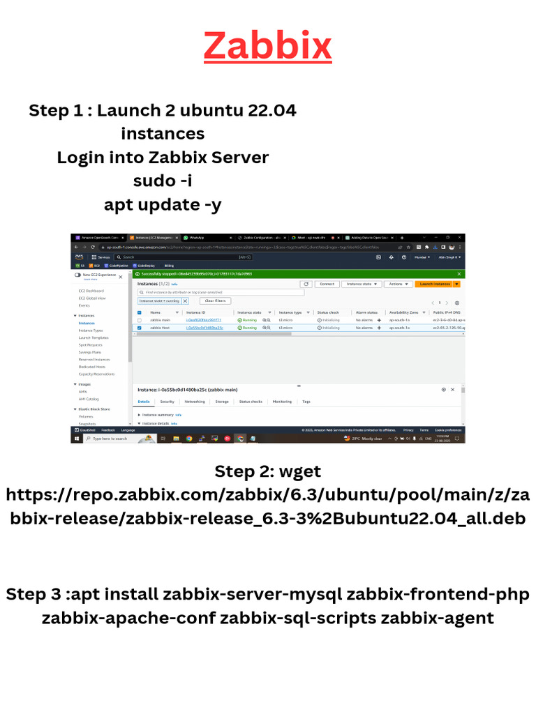 How To Install Zabbix On Ubuntu Server | PDF