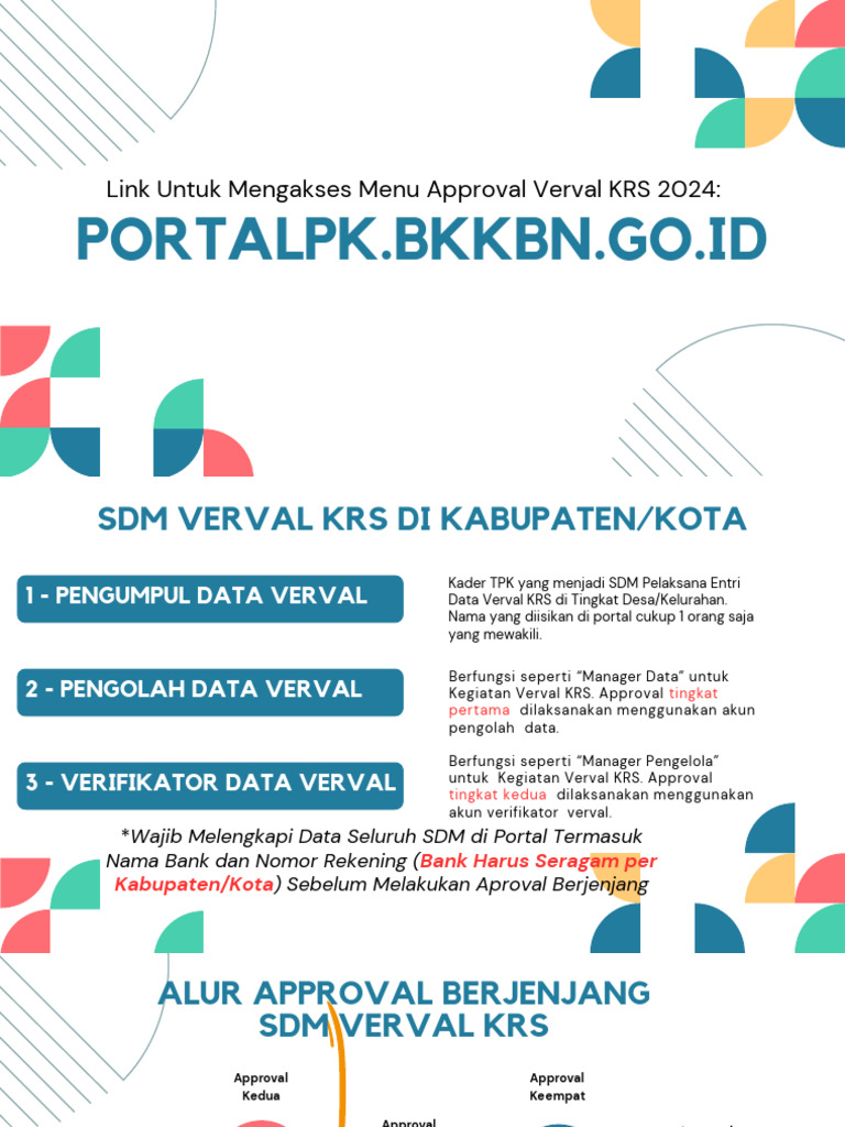 Panduan Approval Verval KRS | PDF