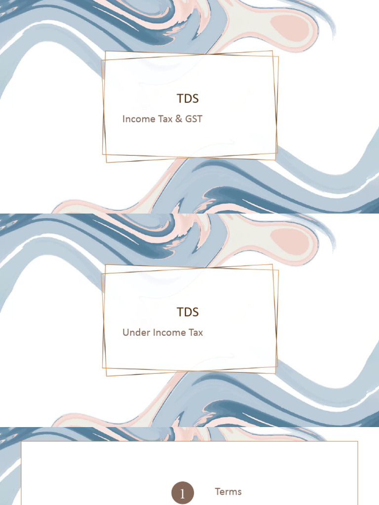 TDS Presentation | PDF