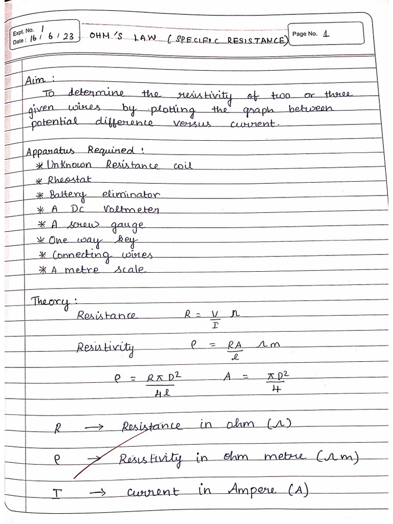 Xii Physics Observation | PDF