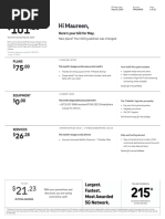 T Mobile Bill | PDF | Business