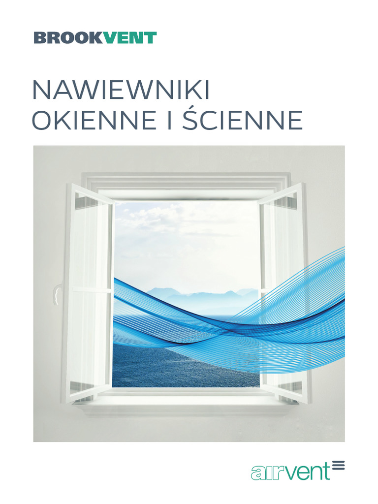 Brookvent Katalog Wentylacja Okienna Druk V3-2017 | PDF