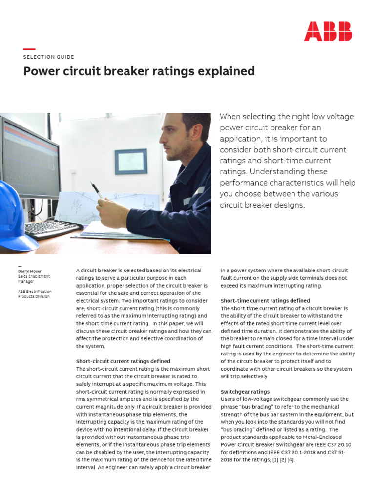 ABB-2218-WPO Circuit Breaker Ratings | PDF | Fuse (Electrical ...