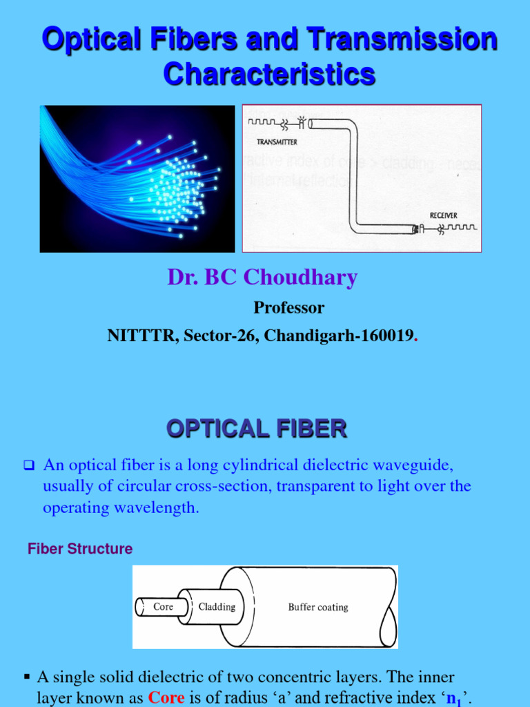 Transmission Characteristics | PDF | Optical Fiber | Optical Materials