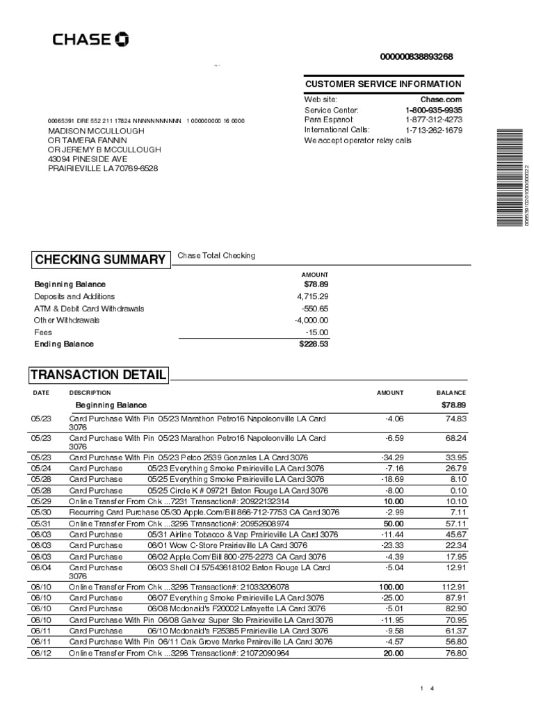 List | PDF | Payments | Transaction Account