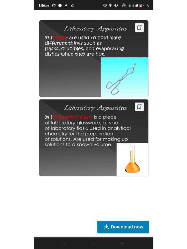 Lab Apparatuses | PDF