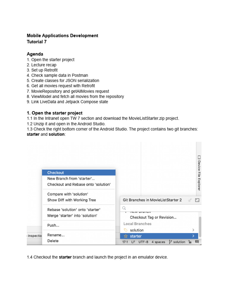 Tutorial 07.fetch and Display A List of Items | PDF | Computing | Computer Programming