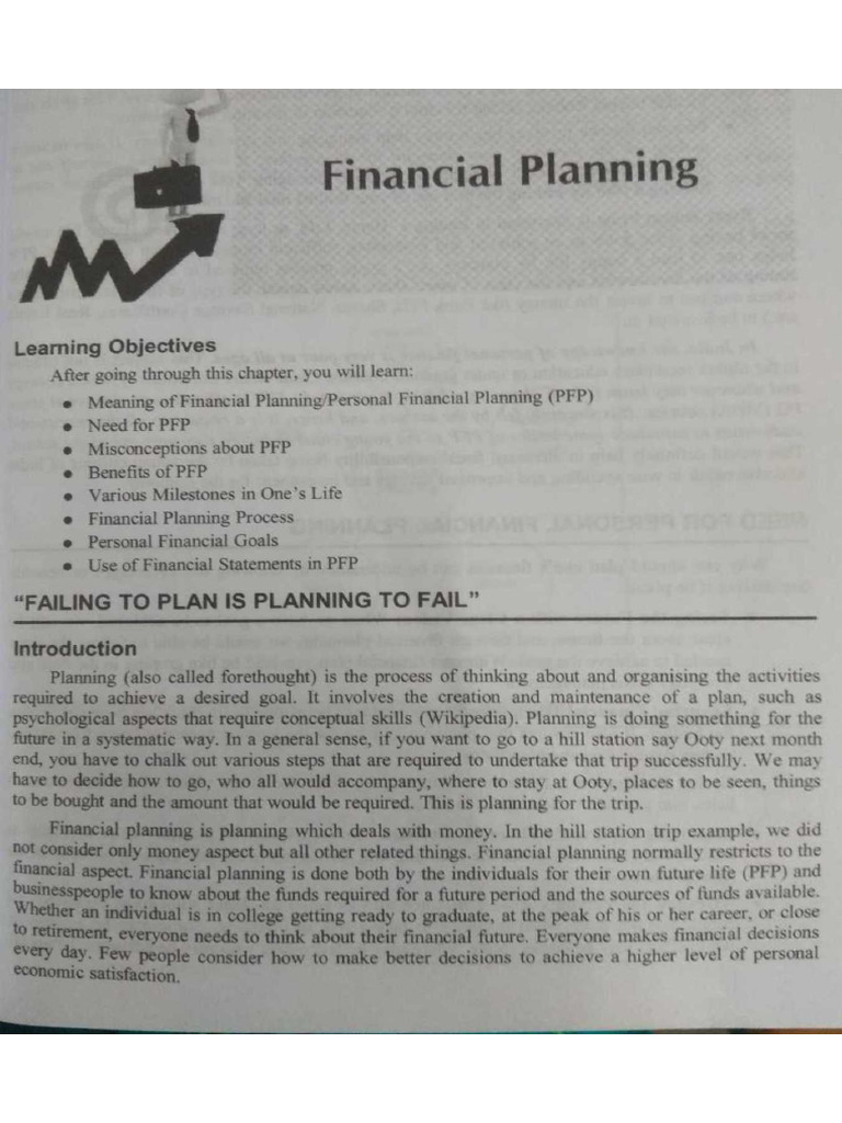 Personal Financial Planning | PDF
