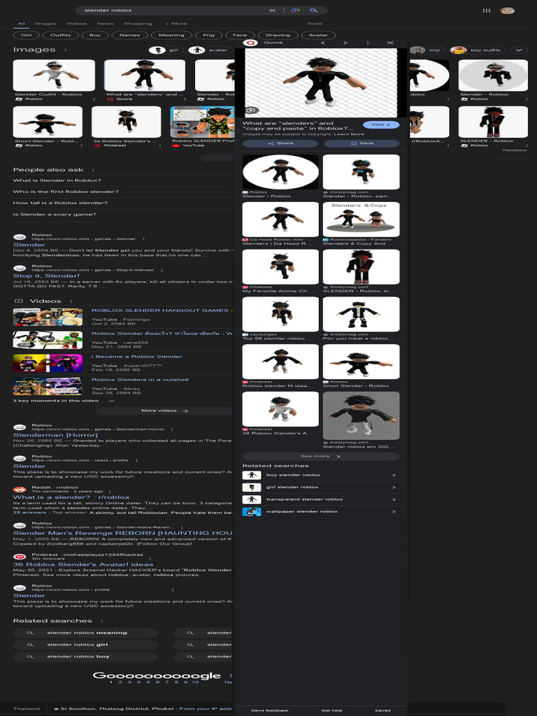 Slender Roblox - Google Search | PDF | Cyberspace | Software