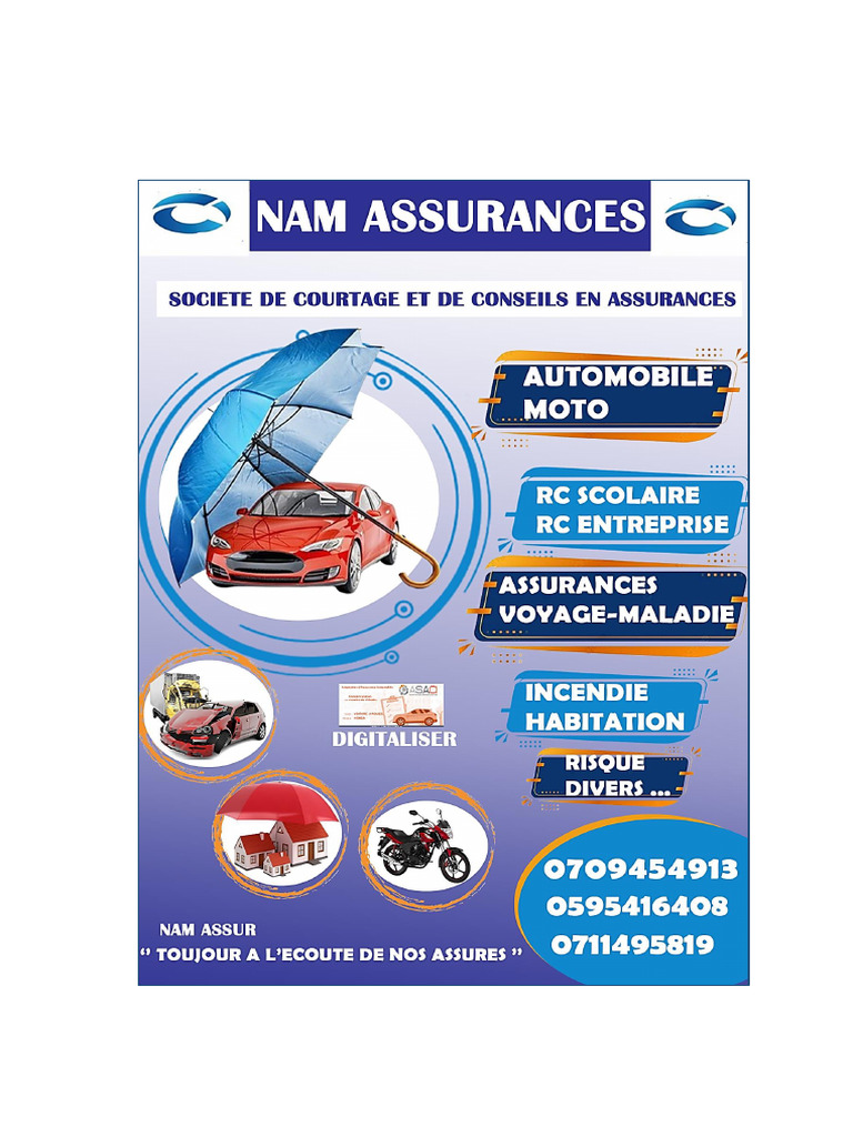 Projet Affiche Assurances | PDF