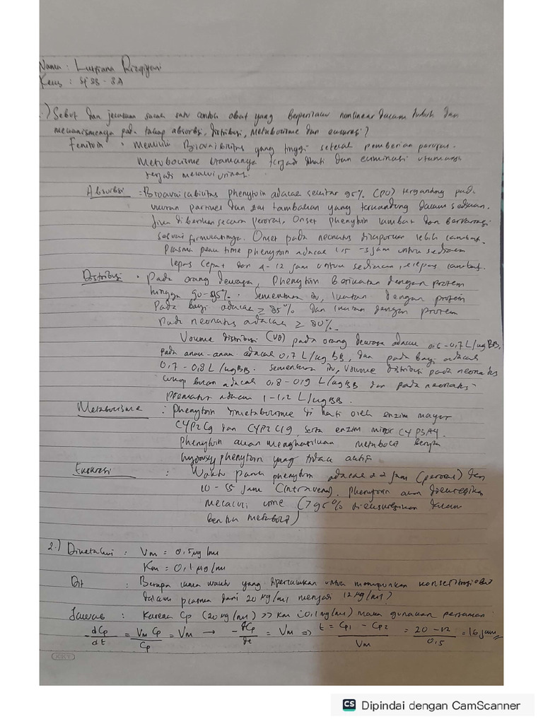 Tugas Lat. Uas Lutfiana Rizqiyani Sf23-3a | PDF