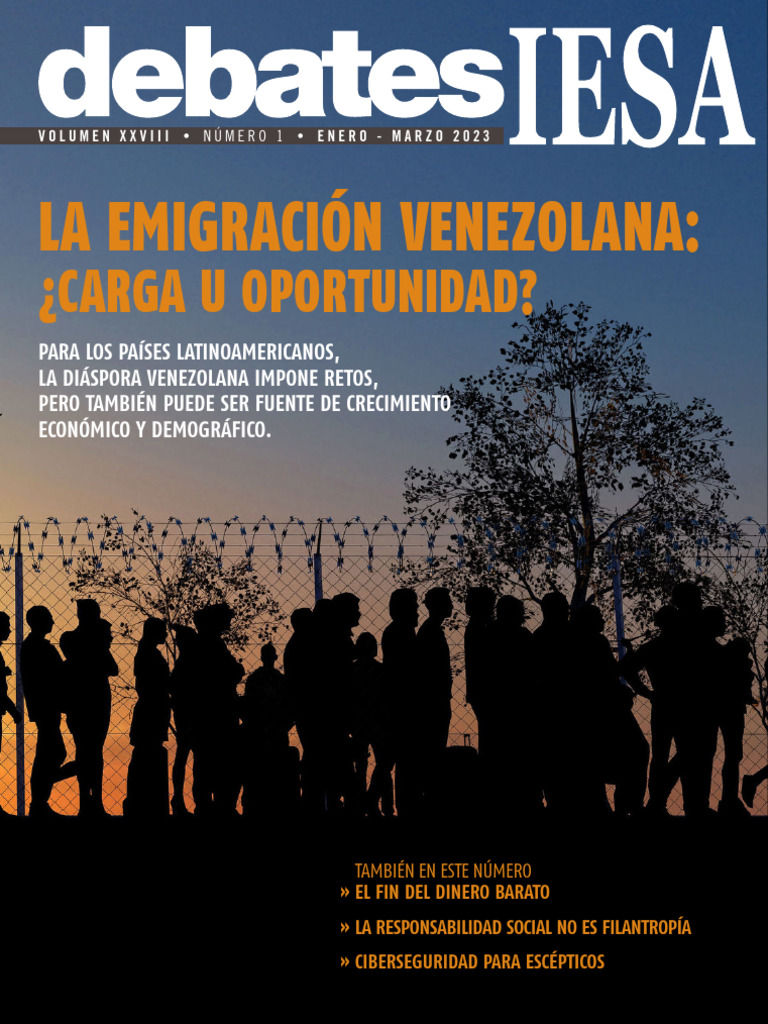 La Emigracion Venezolana Debates IESA XVIII 1 Ene Mar 2023 | PDF ...