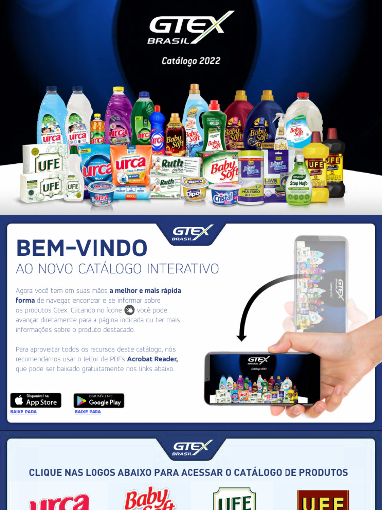 Catalogo Digital Gtex Brasil 2022 14mb | PDF | Sabonete | Roupas