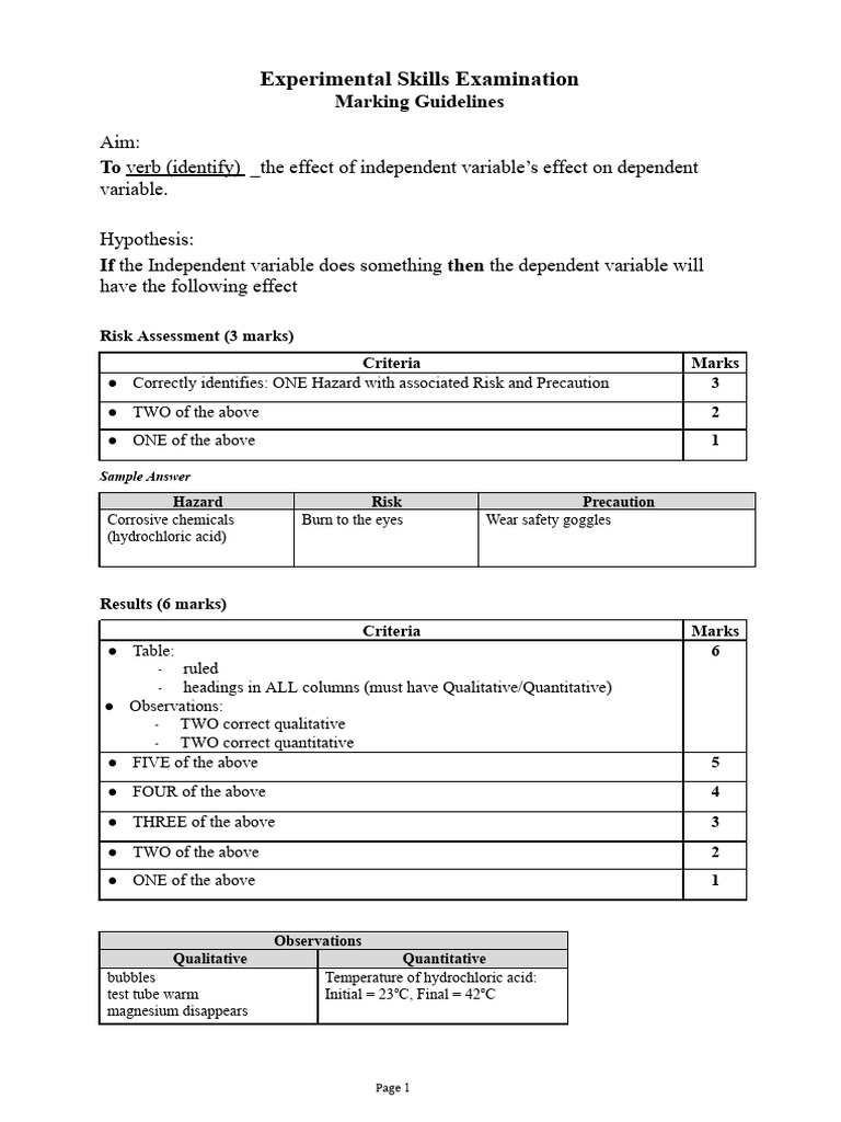 Science Skills Test | PDF | Risk | Quantitative Research