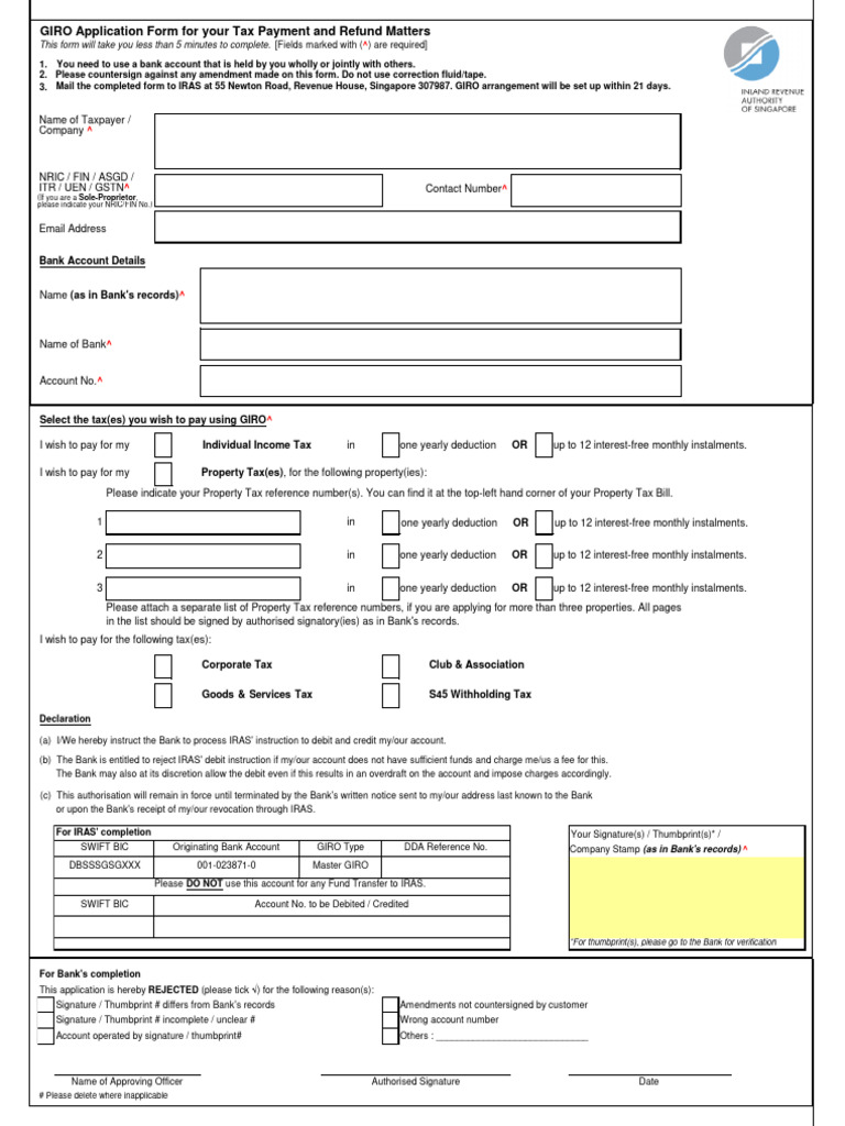 Master Giro Form - 20210927 | PDF | Banks | Debit Card