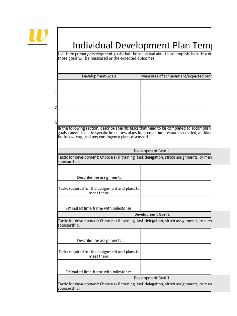 Performance Management - Section 4 Development Plan | PDF | Social ...