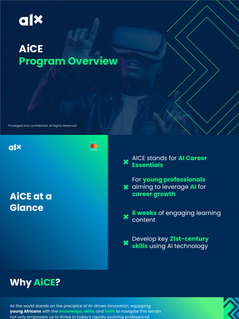 AiCE Program Overview | PDF | Artificial Intelligence | Intelligence (AI) & Semantics